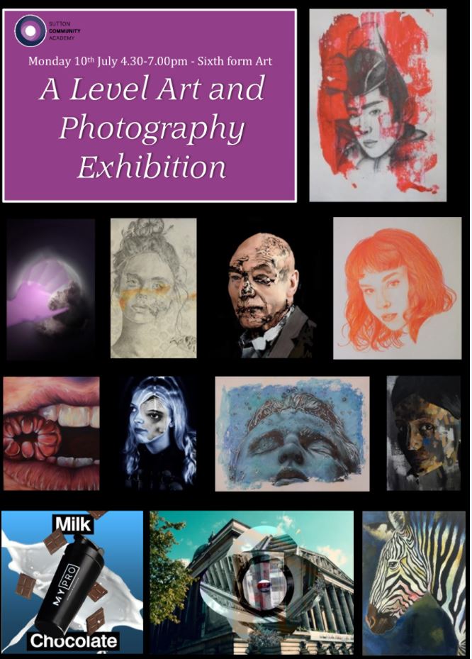 A Level Art and Photography Exhibition - Sutton Community Academy