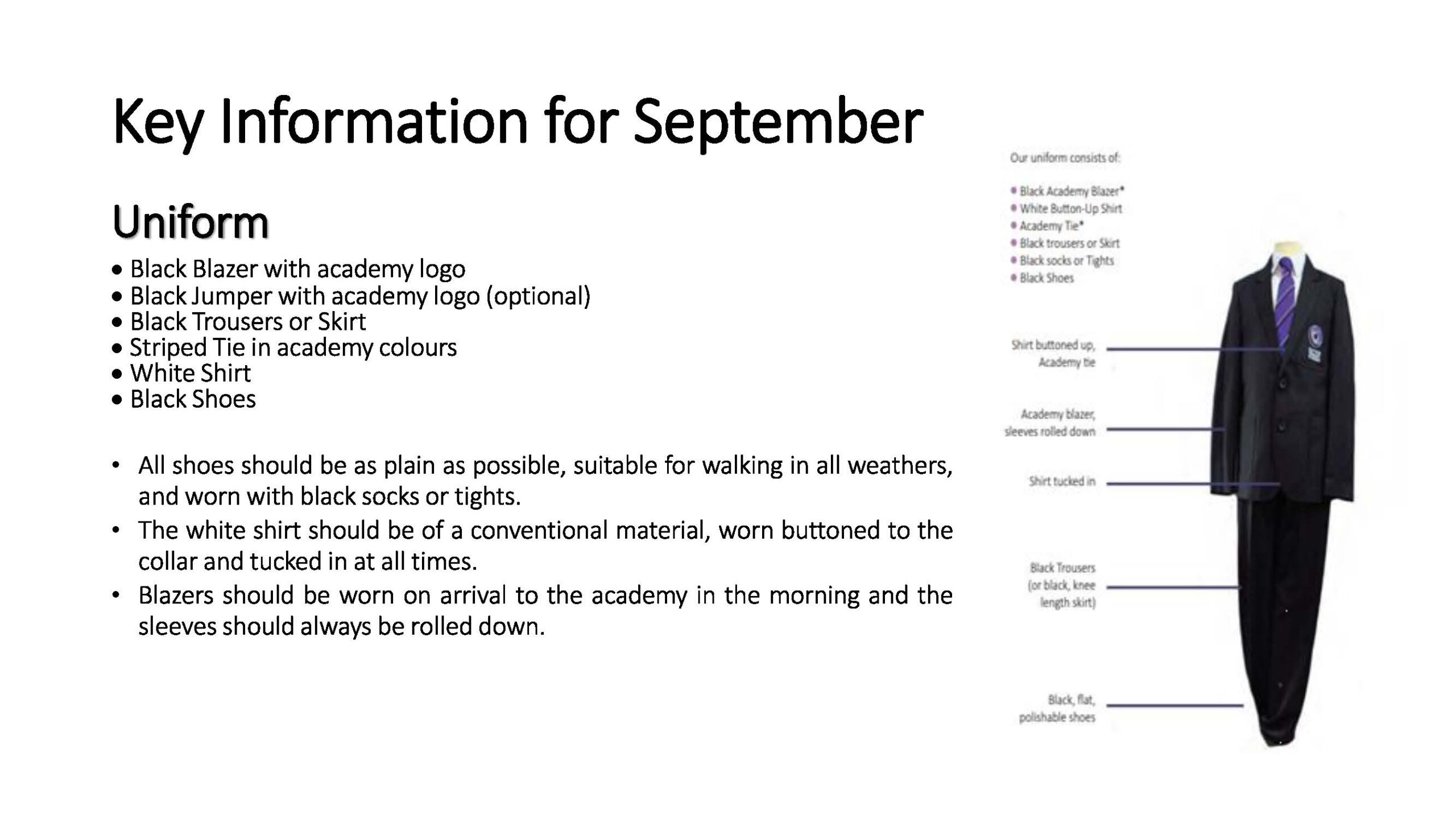 Uniform & Equipment - Sutton Community Academy