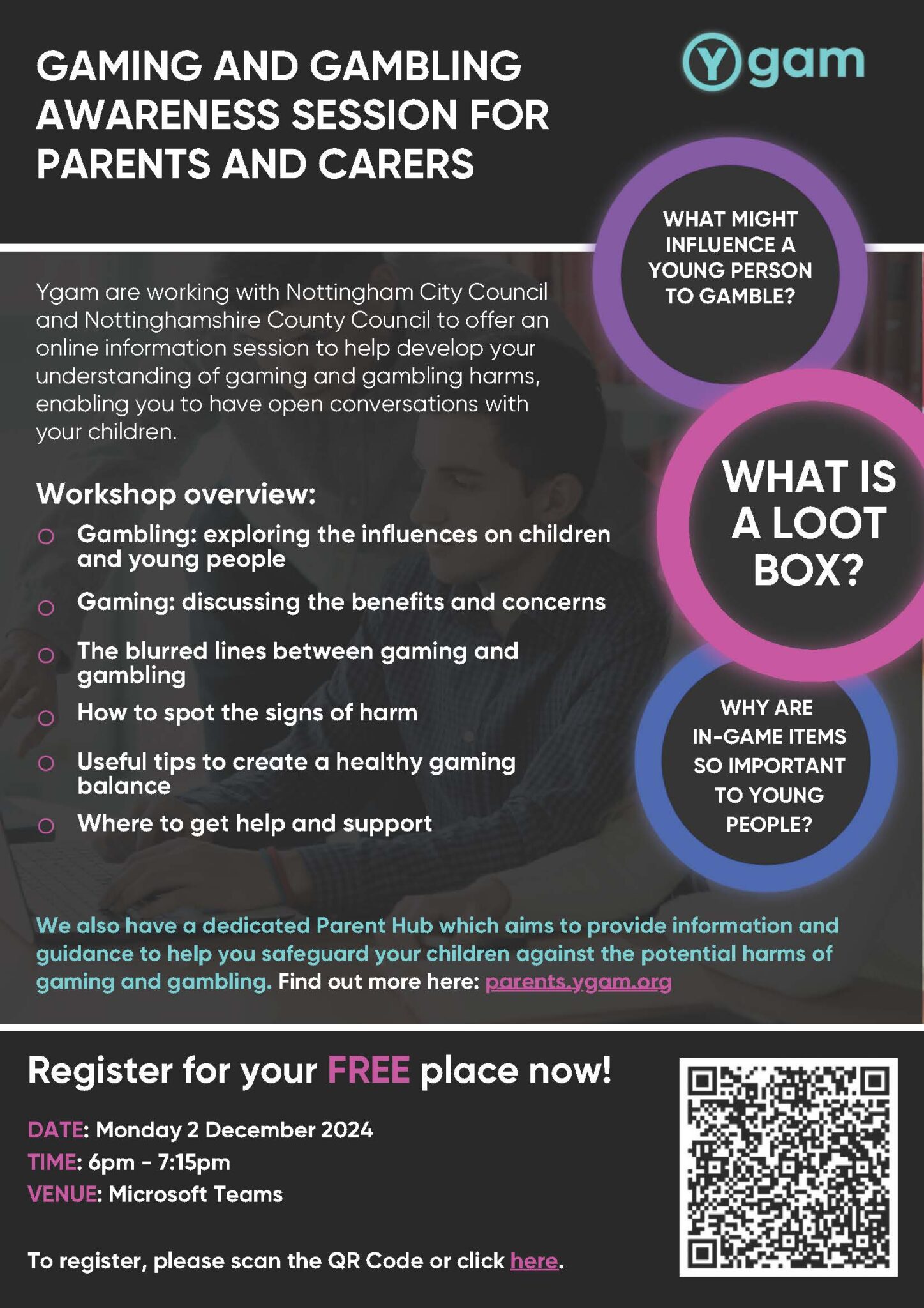 Gaming and Gambling Awareness Sessions for Parents and Carers - Sutton ...